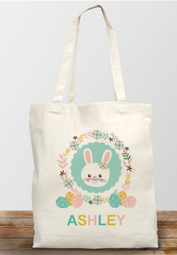 🐰 Personalized Easter Tote Bags 🌸 | Simply Unique Baby Gifts